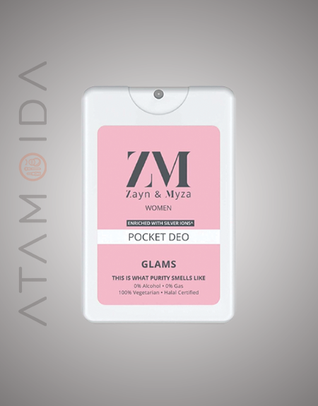 Zayn & Myza Women's Pocket Perfume No Gas No Alcohol - Glams - ATA MOIDA